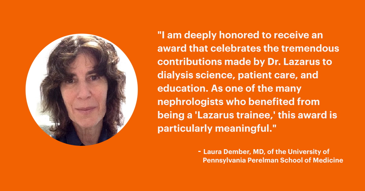 Philadelphia Doctor to Receive the National Kidney Foundation’s J ...