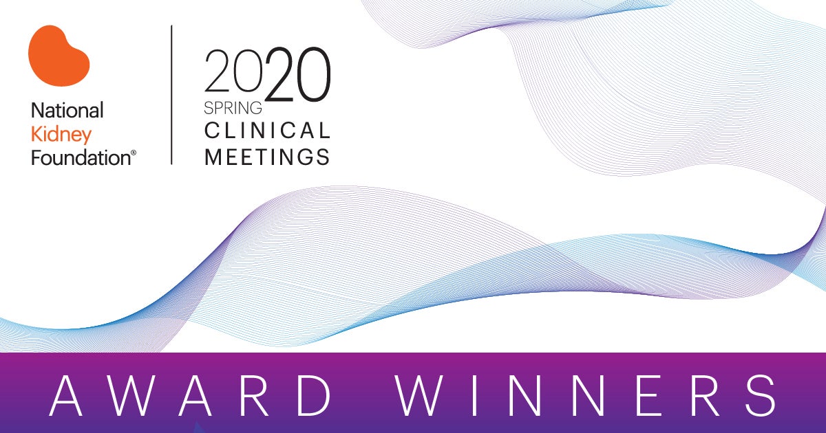 The National Kidney Foundation Announces Winners of Prestigious Annual ...